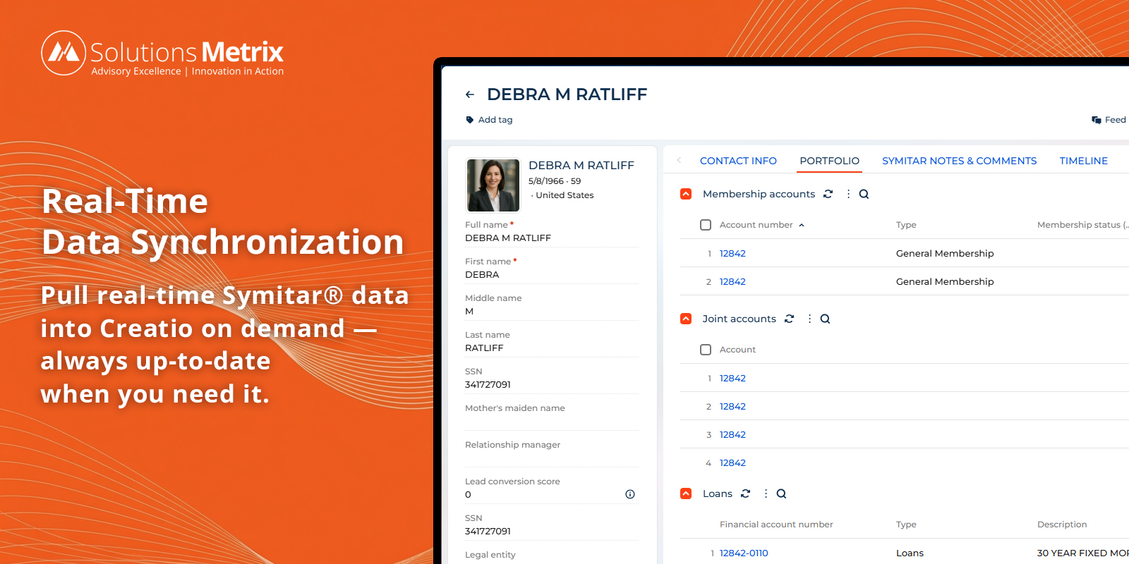 Symitar® connector for Creatio | Creatio Marketplace